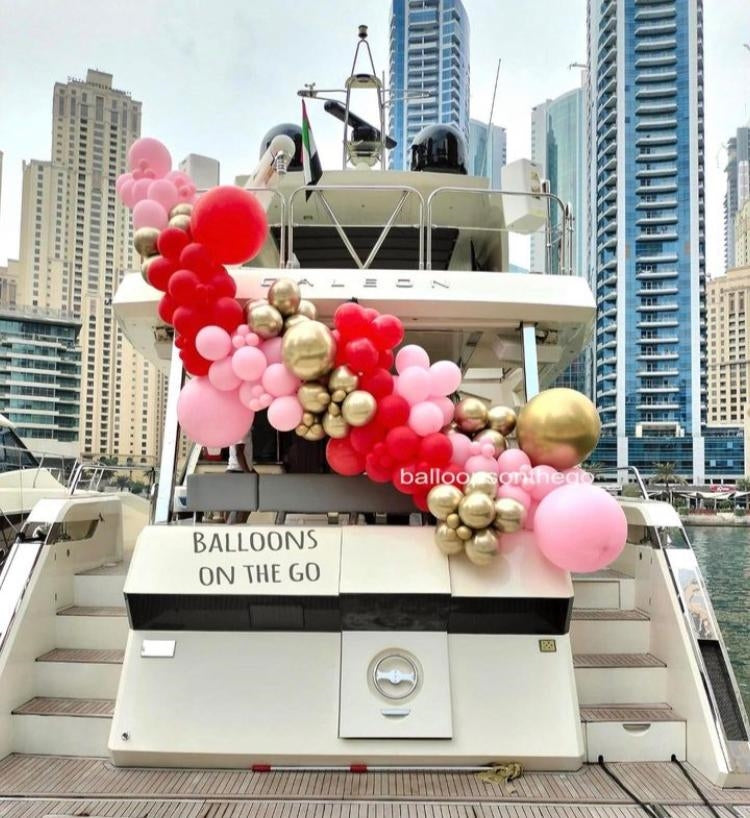 Yacht / Boat Balloon Setup – Balloons On The Go