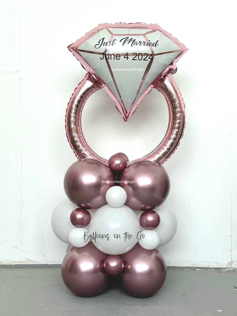 Just Married Balloons! – Balloons On The Go