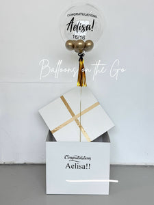 Congratulations Surprise Box – Balloons On The Go