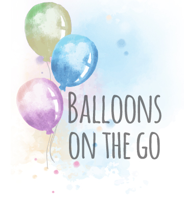 Number Balloons with printed Happy Birthday balloons!! – Balloons On The Go