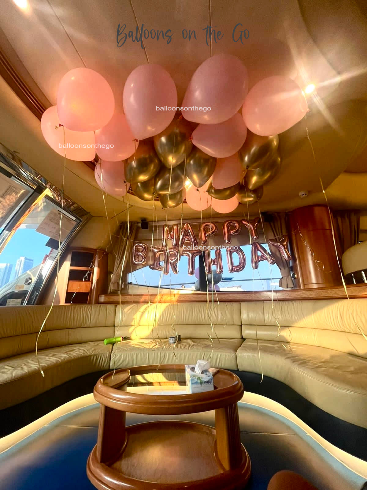 Yacht / Boat Balloon Setup – Balloons On The Go