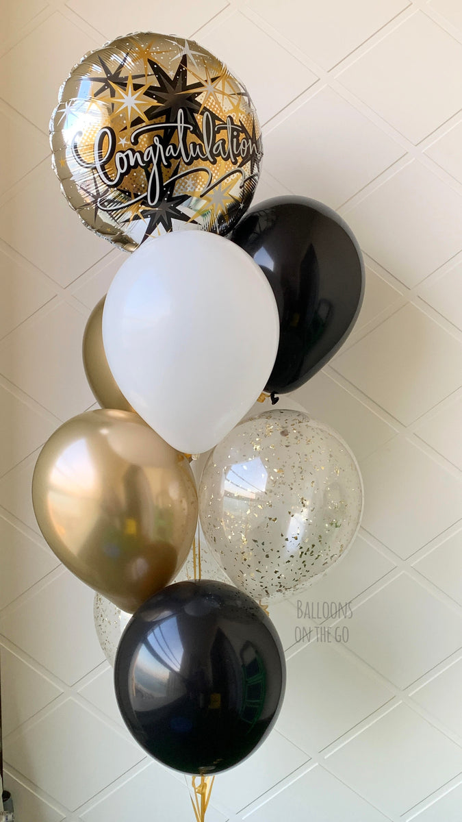 Congratulation balloon bouquet !! – Balloons On The Go
