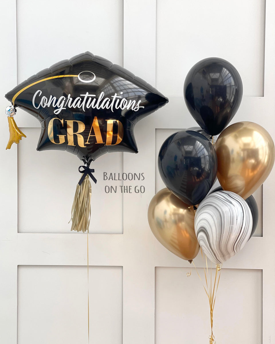 Congratulations GRAD Balloon Bouquet – Balloons On The Go