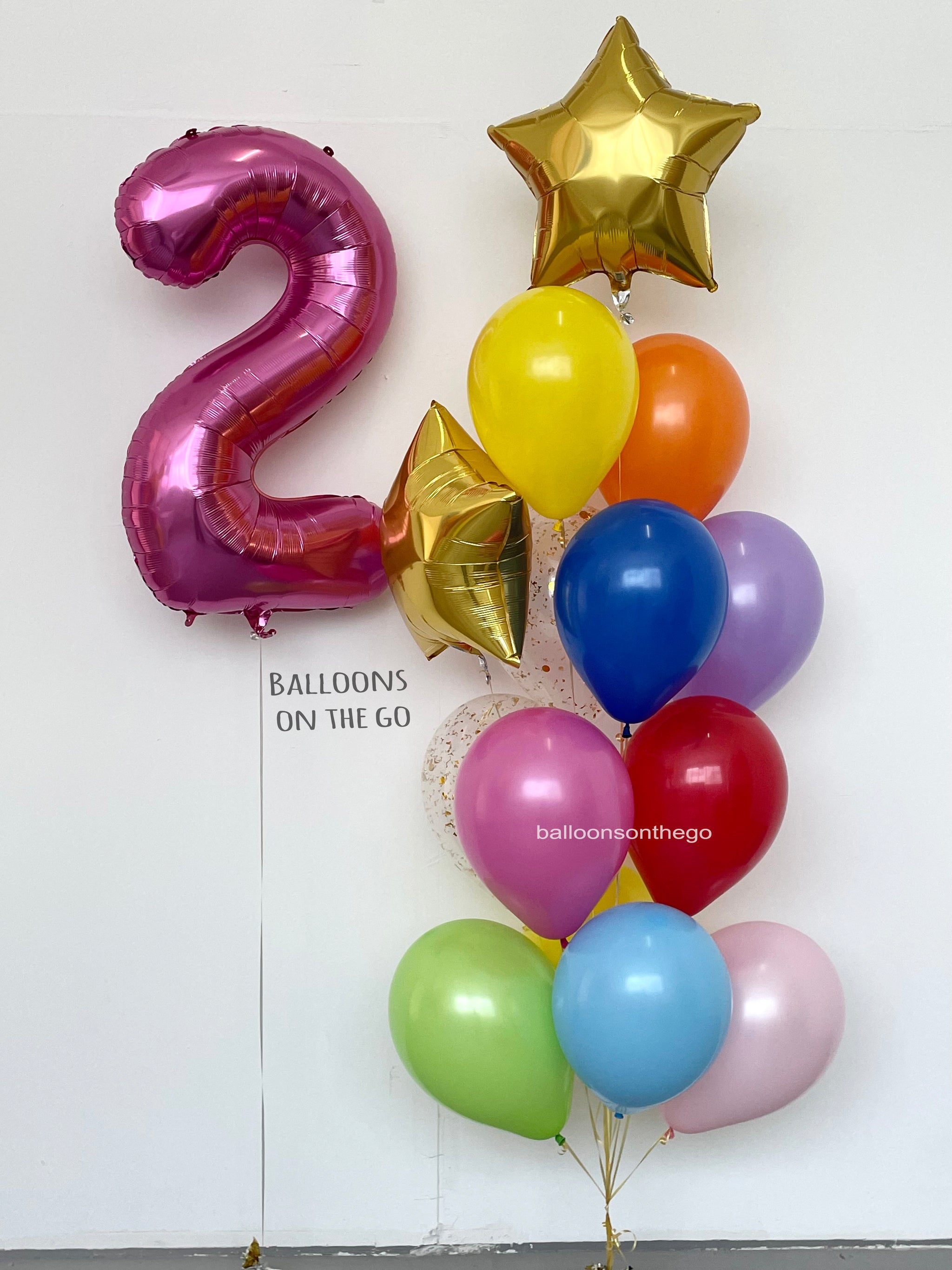 Shining Star Balloon Bouquet! – Balloons On The Go